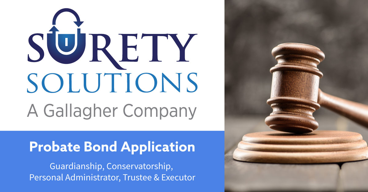 Subdivision Bond Application - Surety Solutions, A Gallagher Company